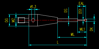 M2 - Straight Styli for Star Probe | itpstyli